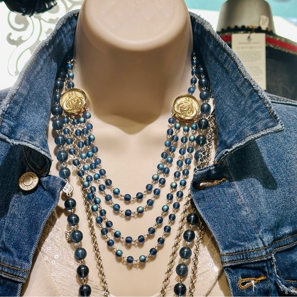 Virgins Saints & Angels | Jewelry | Rare Item Vsa Lotus Moon Necklace ...